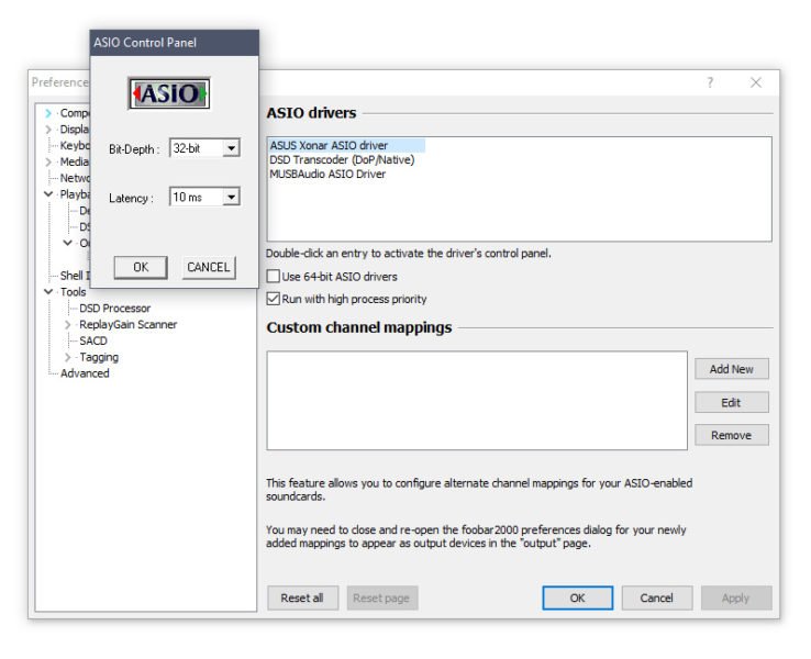 Jak szybko skonfigurować odtwarzanie ASIO/DSD/DoP w Foobar2000 - Audiofanatyk.pl